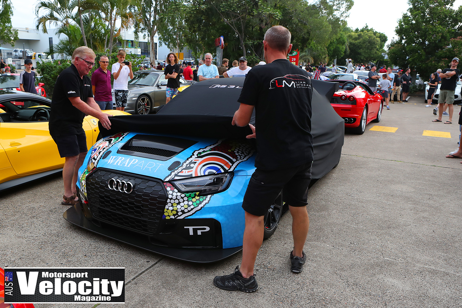 UNIQUE INDIGENOUS AUSTRALIAN LIVERY FOR MCADAM TCR AUDI - Velocity ...