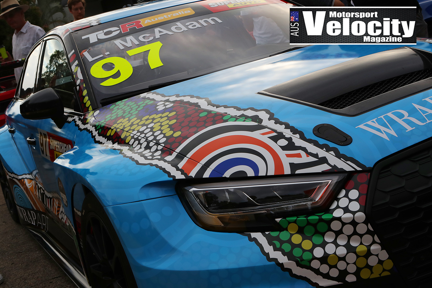 UNIQUE INDIGENOUS AUSTRALIAN LIVERY FOR MCADAM TCR AUDI - Velocity ...