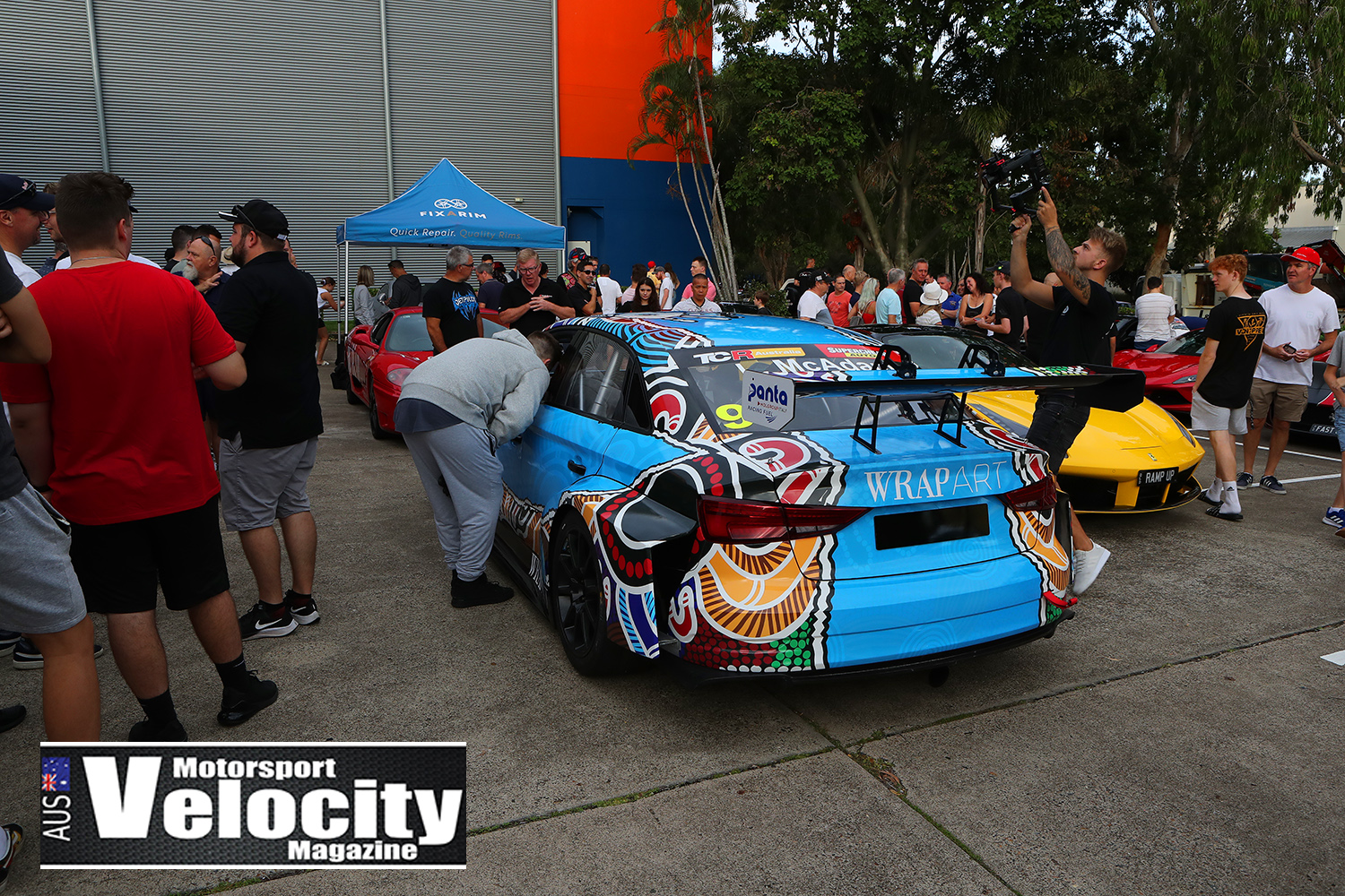 UNIQUE INDIGENOUS AUSTRALIAN LIVERY FOR MCADAM TCR AUDI - Velocity ...